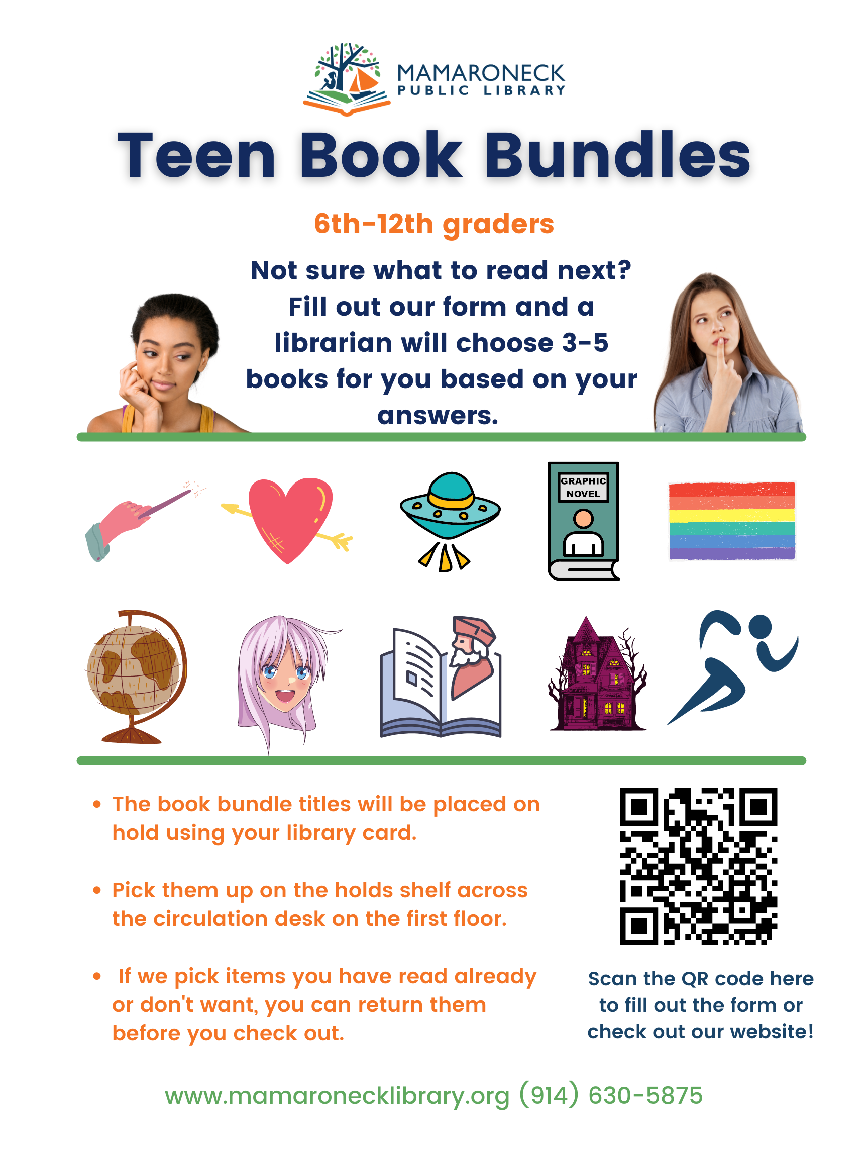 Teen Book Bundles - Mamaroneck Public Library