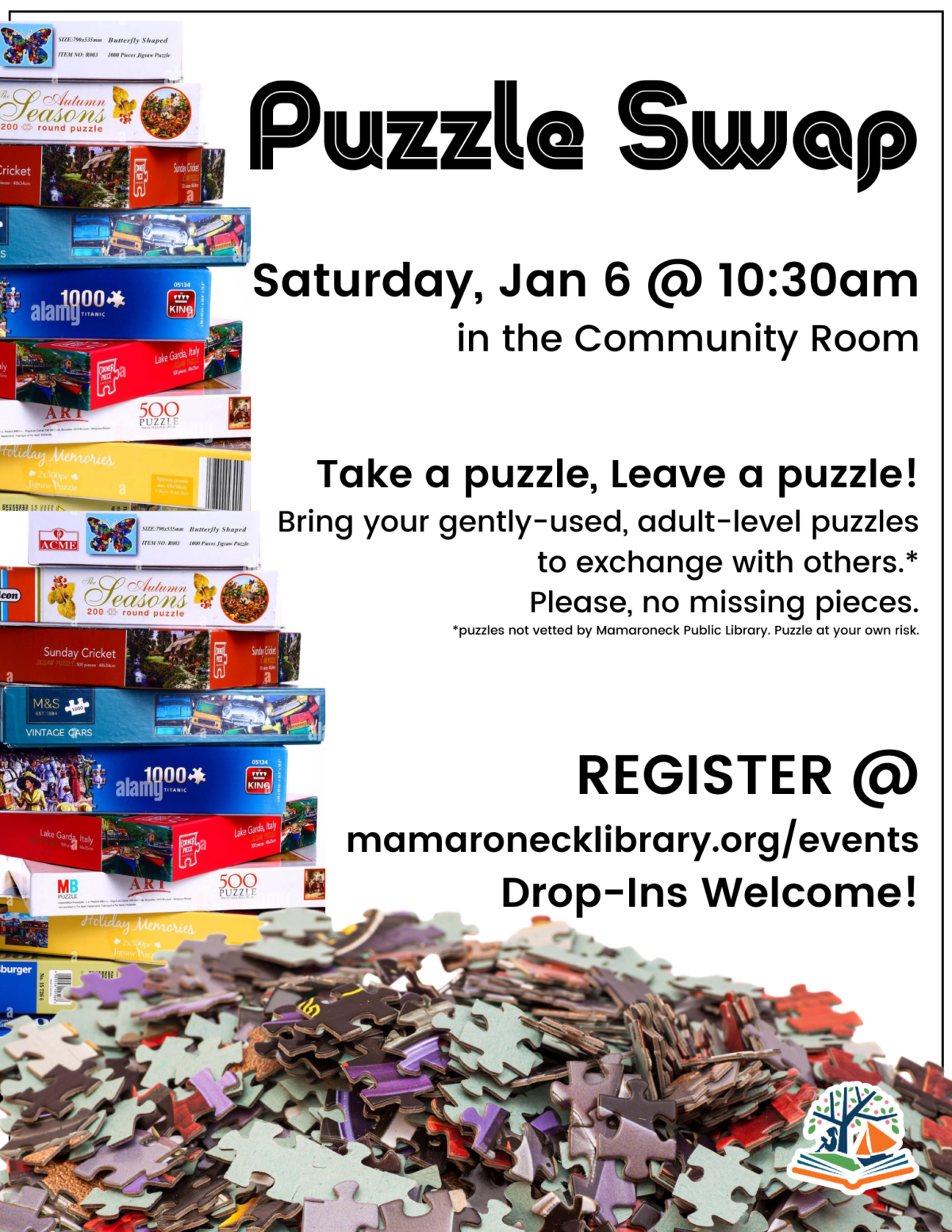Puzzle Swap - Mamaroneck Public Library