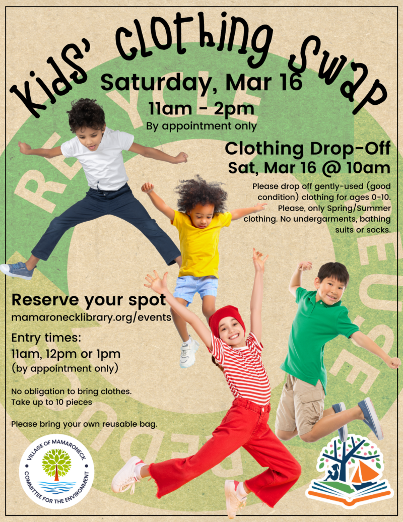 Kids’ Clothing Swap - Mamaroneck Public Library
