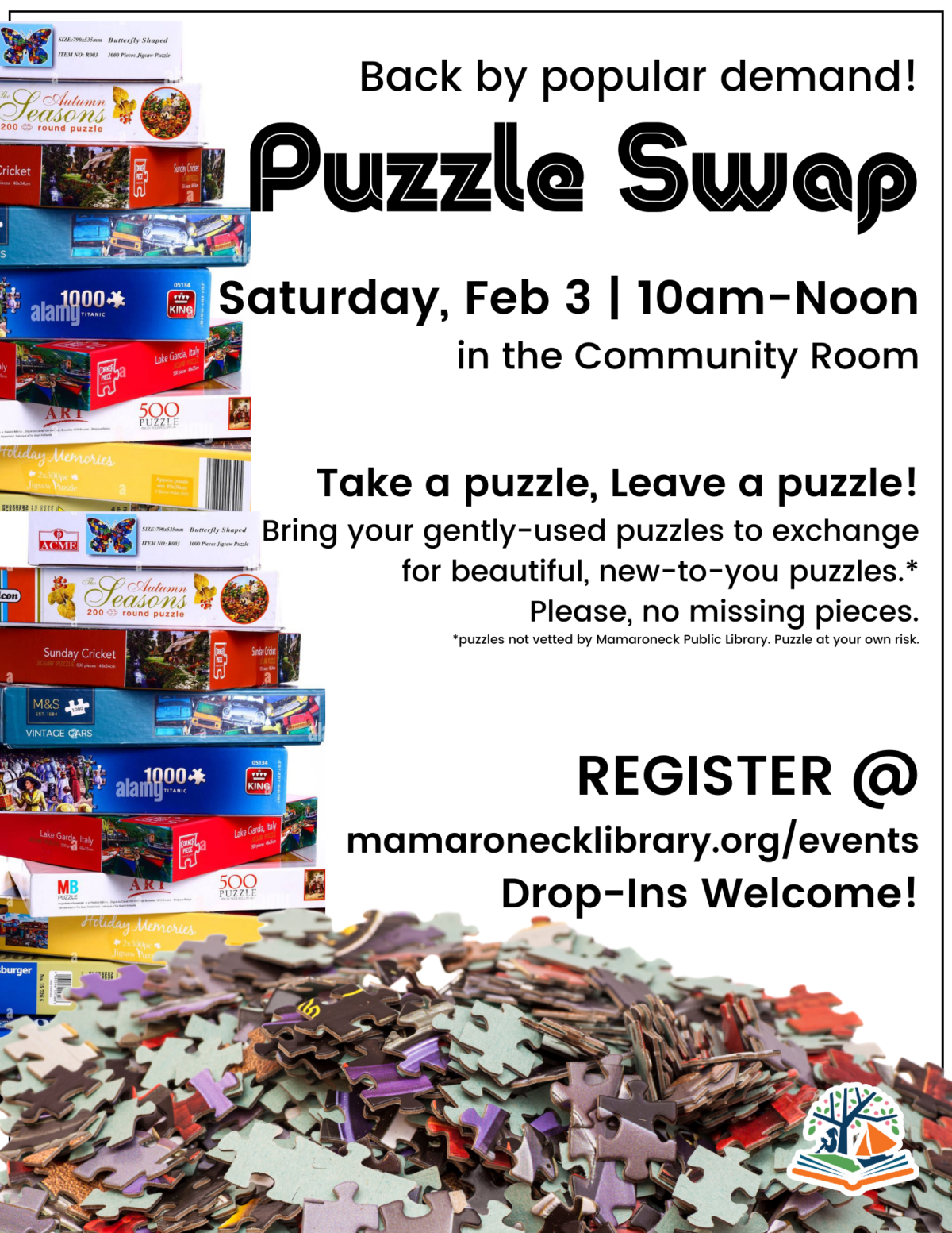 Puzzle Swap! - Mamaroneck Public Library