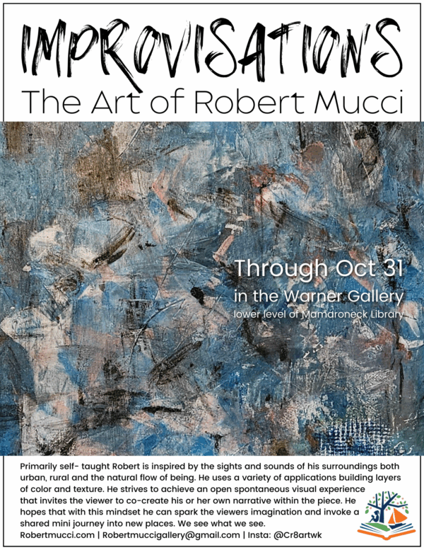 In the Warner Gallery: Improvisations: The Art of Robert Mucci ...